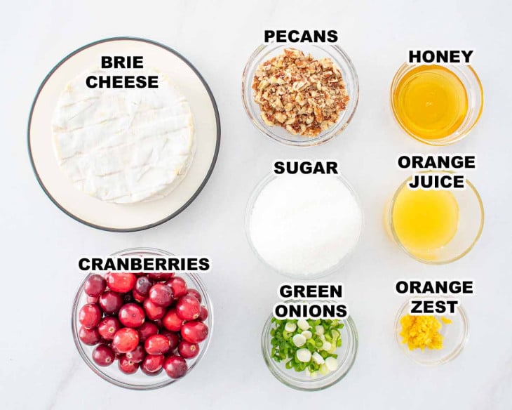 Baked Brie with Cranberry Sauce - Jo Cooks