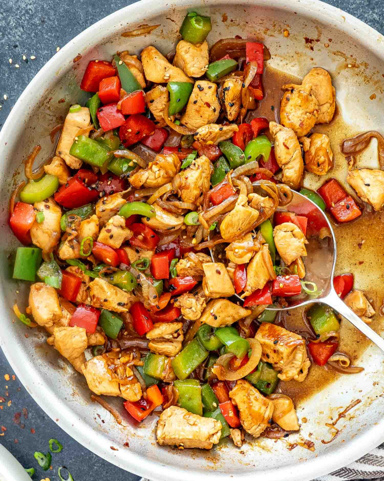 Pepper Chicken Stir Fry - Jo Cooks