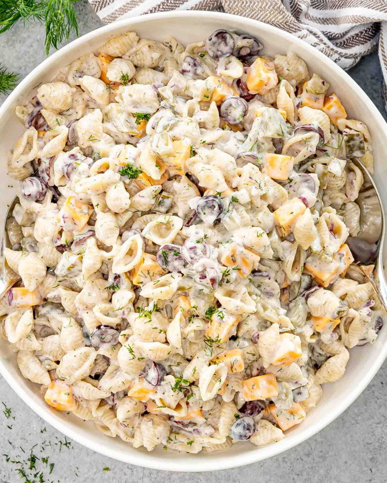 Dill Pickle Pasta Salad - Jo Cooks