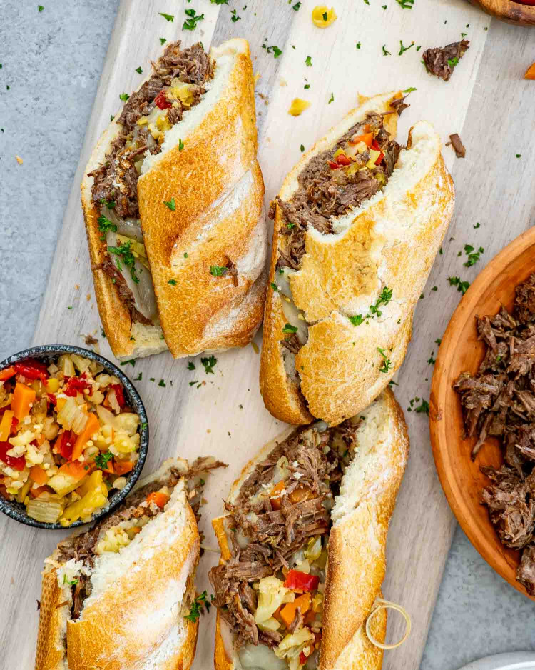 Italian Beef Sandwich (Instant Pot) - Jo Cooks