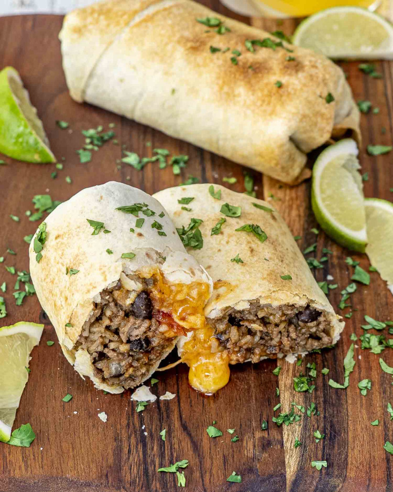 Beef Burrito - Jo Cooks