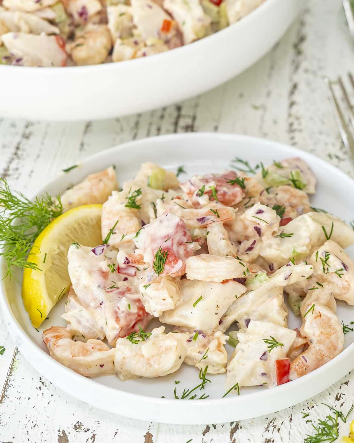 Seafood Salad - Jo Cooks