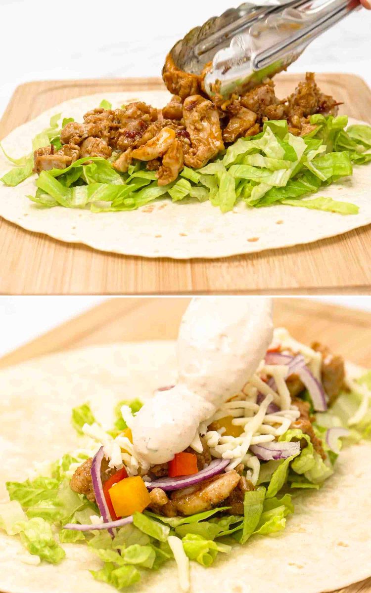 Easy Chipotle Chicken Wraps - 35-Minute Meal! - Jo Cooks