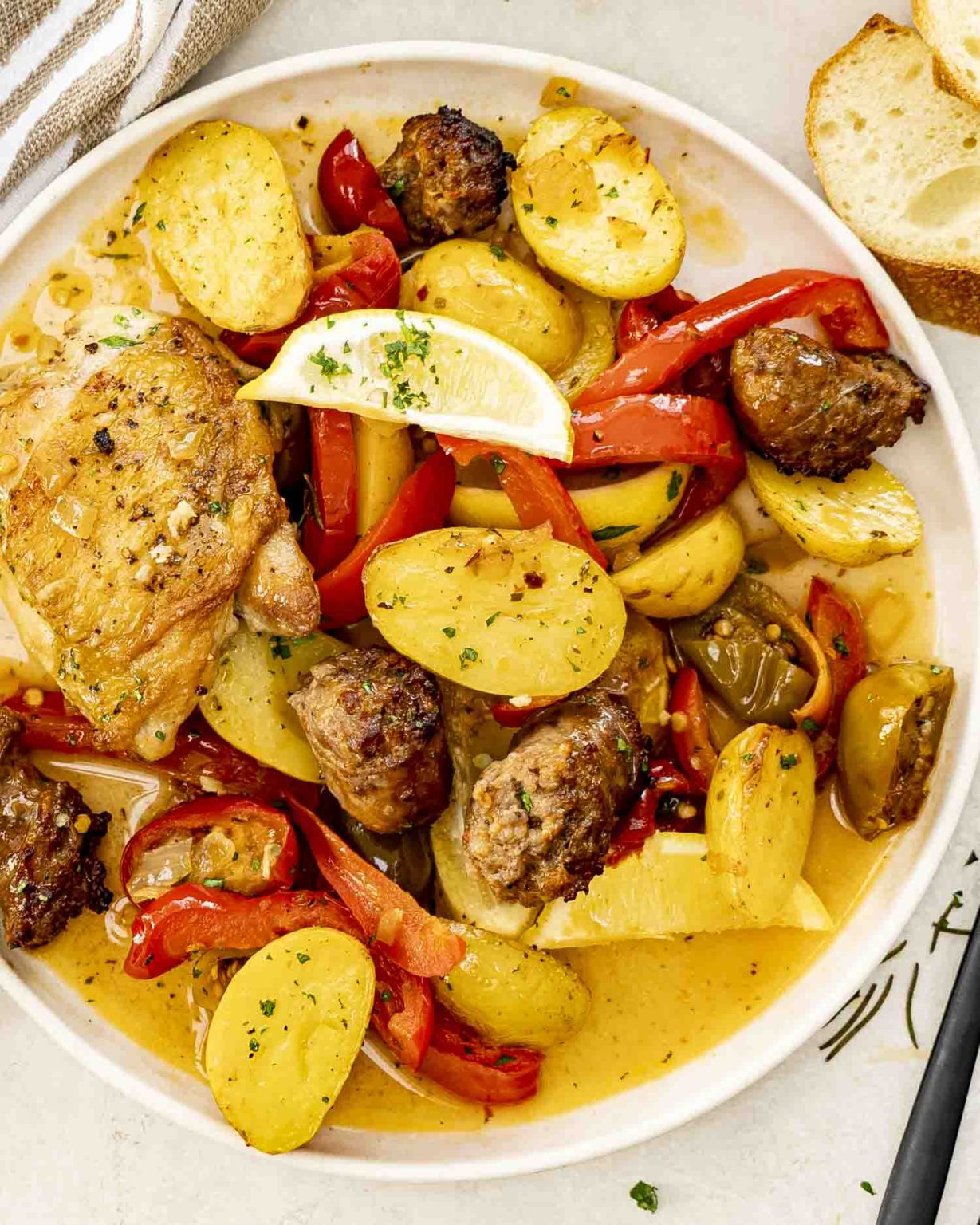 Chicken Scarpariello - Jo Cooks