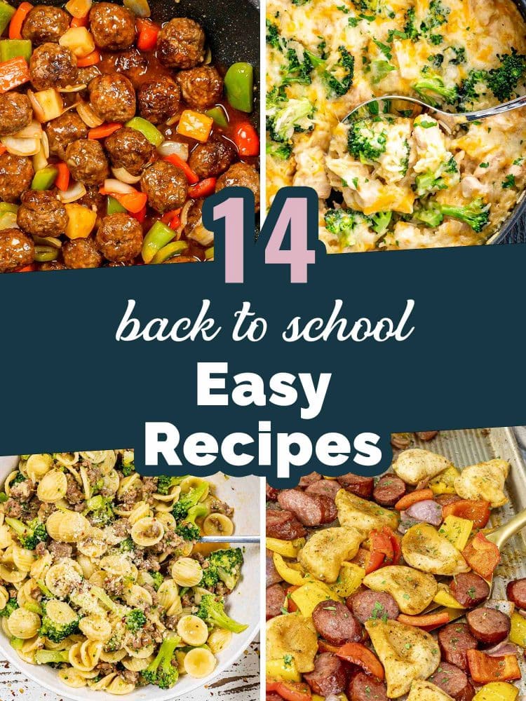 14 Easy Back To School Dinners - Jo Cooks