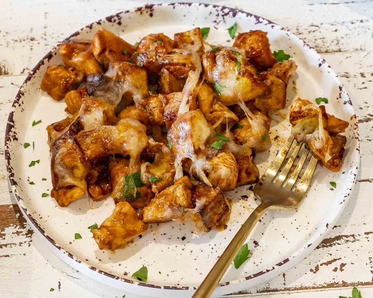 BBQ Chicken and Potato Skillet - Jo Cooks