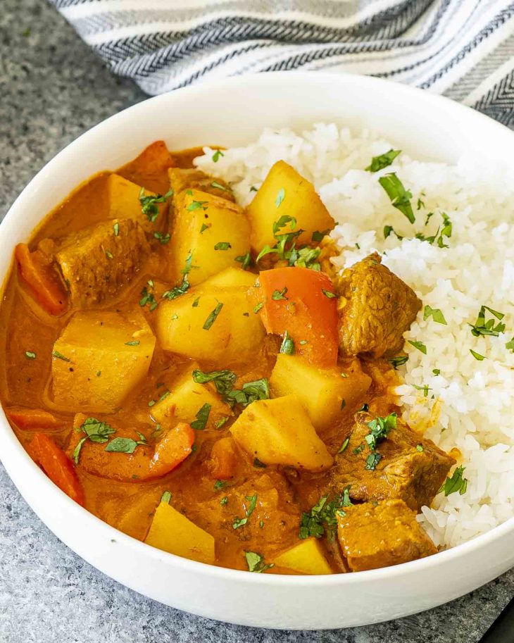 Beef and Potato Curry - Jo Cooks